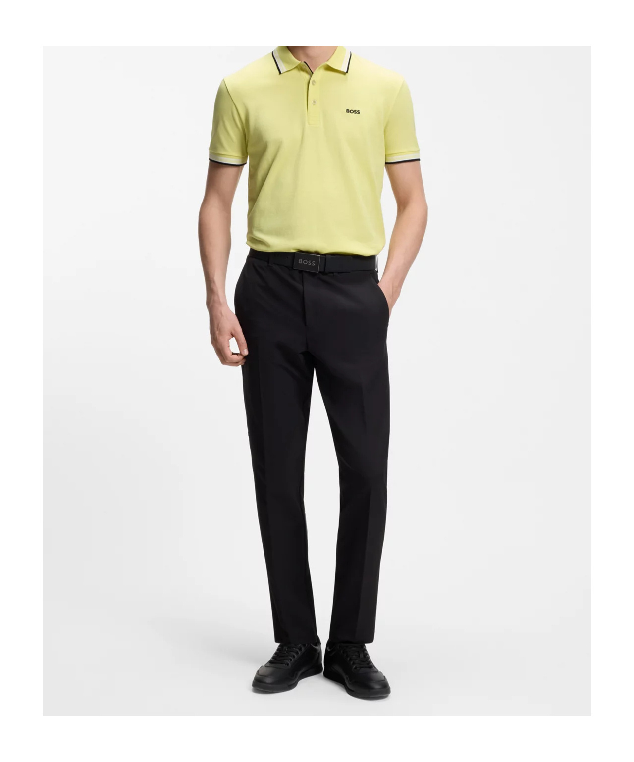 HUGO BOSS Hugo Boss Tipped Logo Polo Shirt